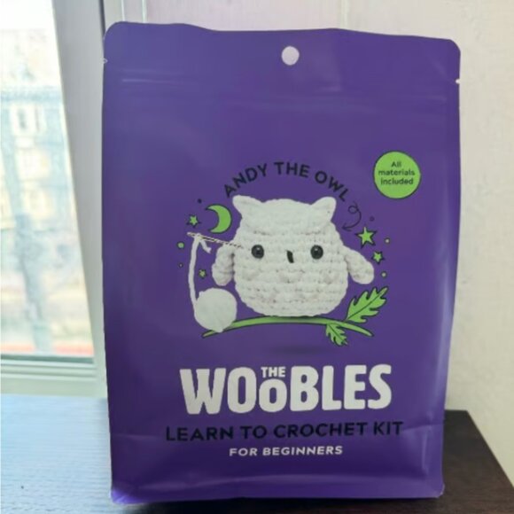 The Woobles | Other | New The Woobles Andy The Owl Crochet Kit Hook ...